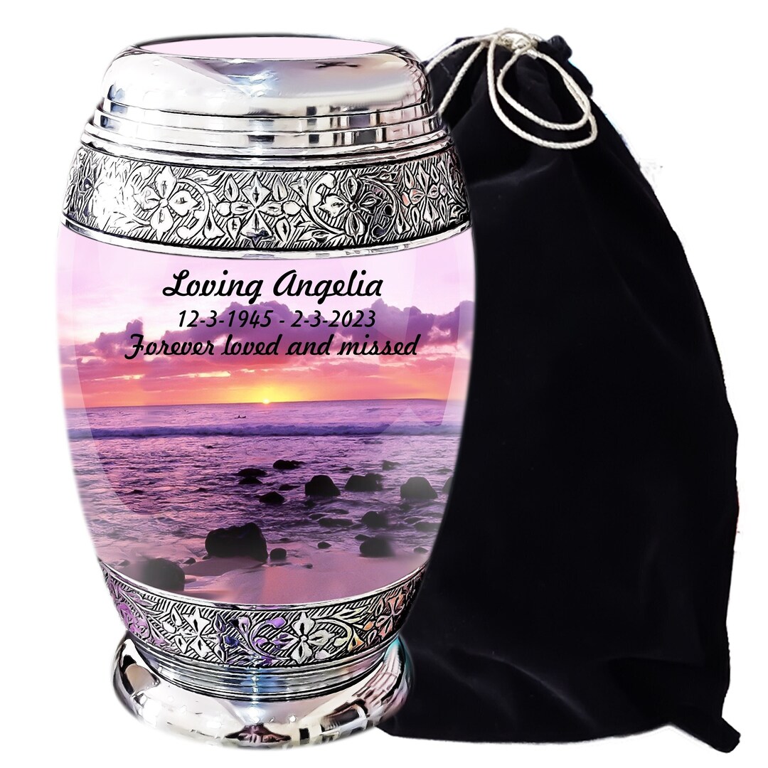 Hawaiian Sunset Adult Cremation Urn Urns for Human Ashes Cremation Urns ...
