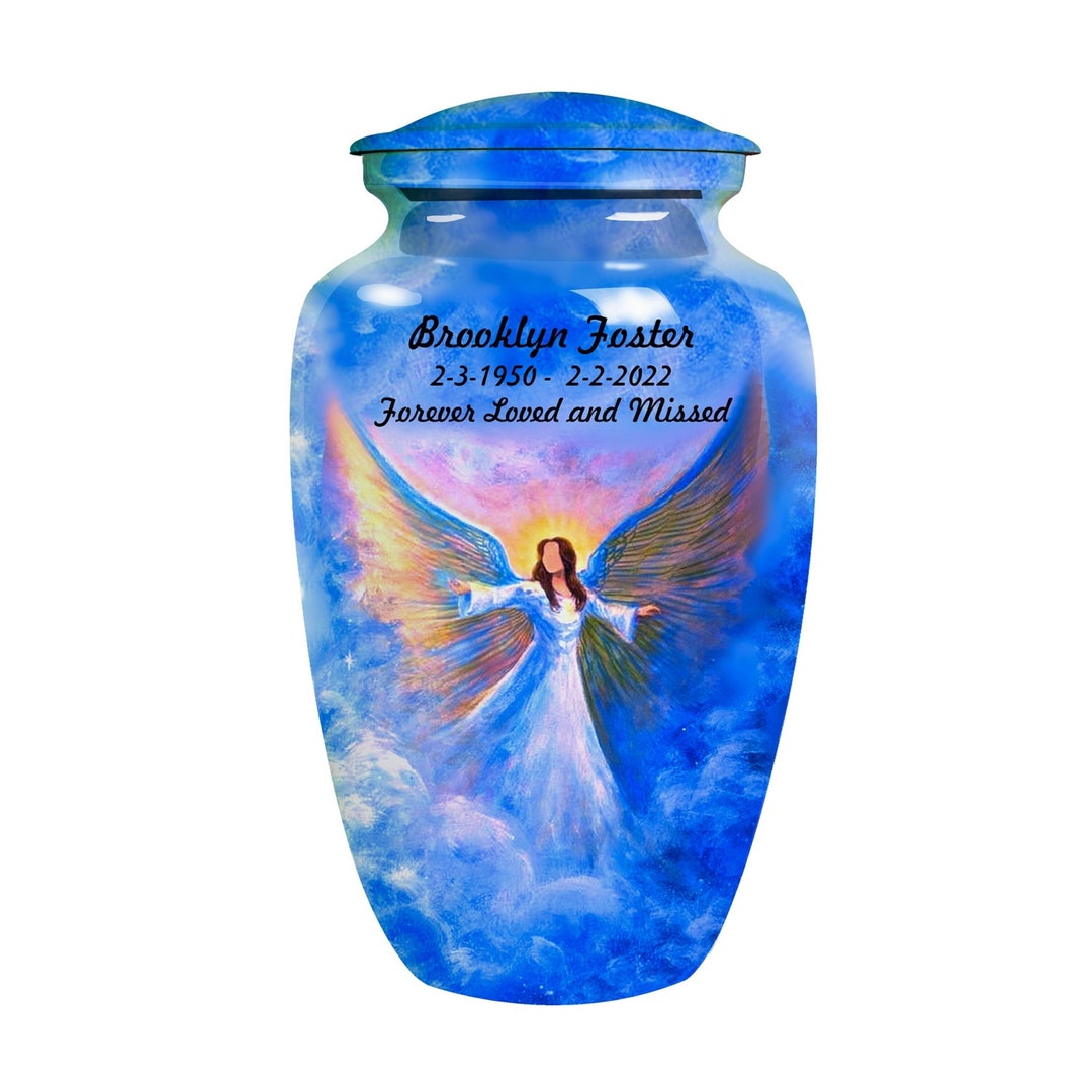 Angel Adult Cremation Urn Urns for Human Ashes Cremation Urns Urn for ...