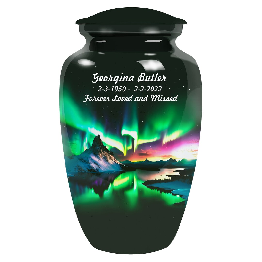 Northern Light Adult Cremation Urn – Urns for Human Ashes – Cremation ...
