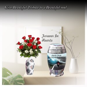 Bike Ride Adult Cremation Urn – Urns for Human Ashes – Cremation Urns ...