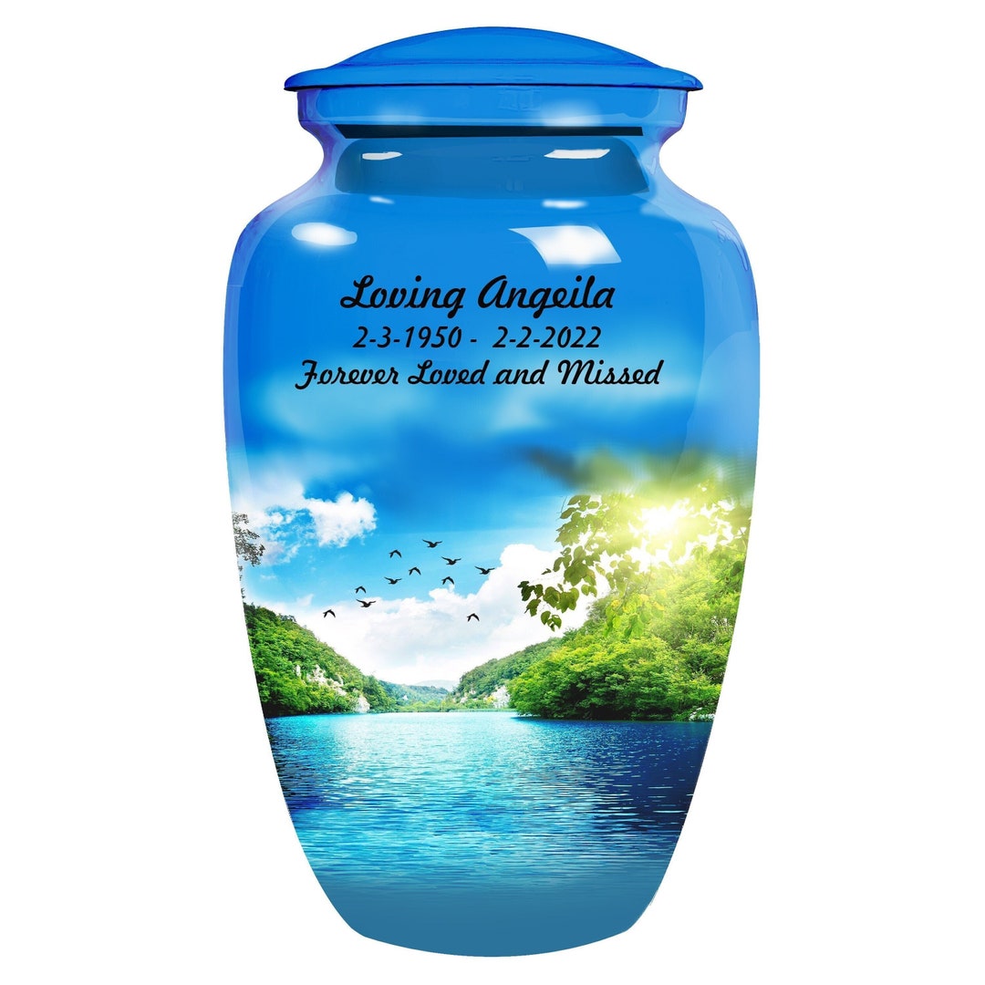 Nature Adult Cremation Urn – Urns for Human Ashes – Cremation Urns ...
