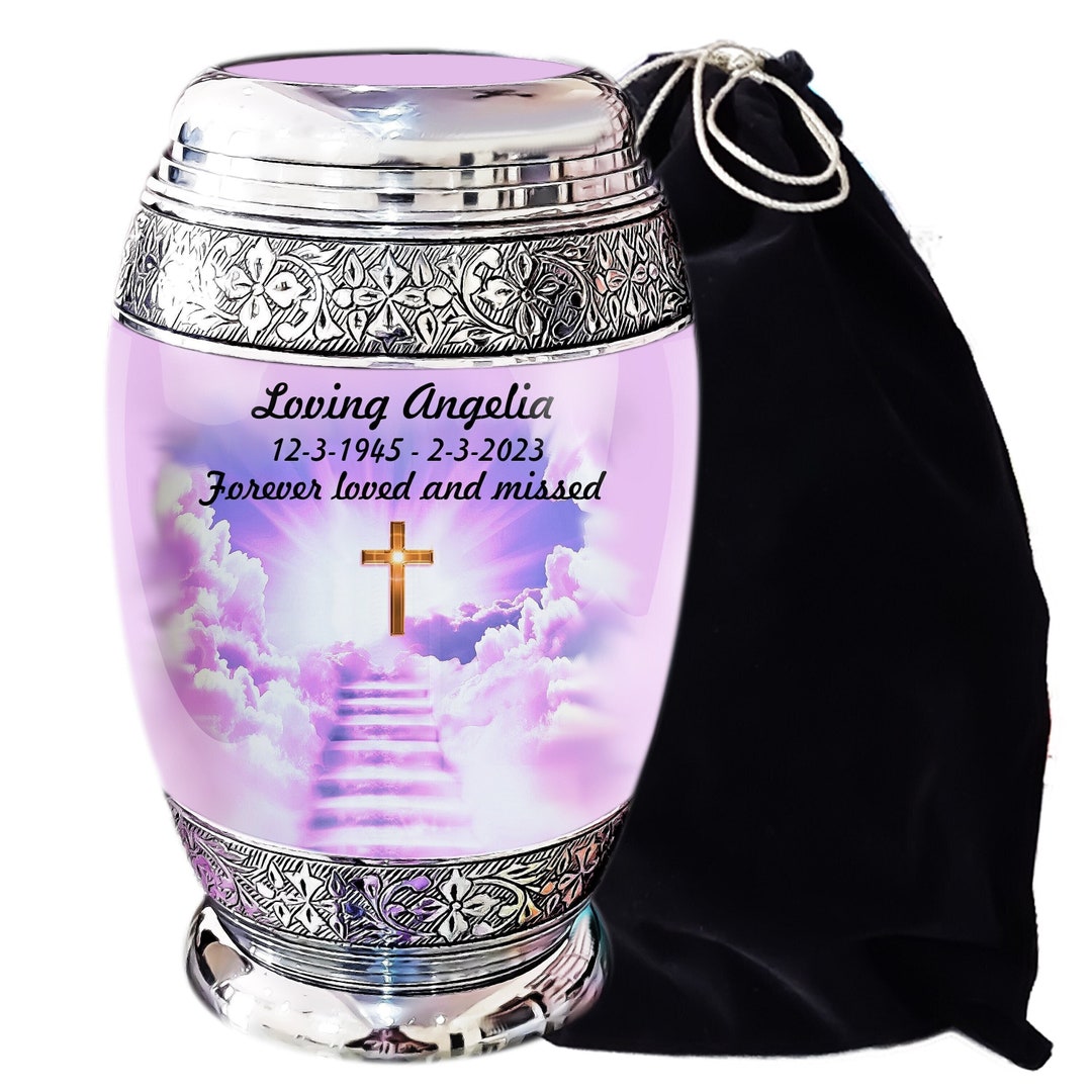 Cross Heaven Adult Cremation Urn Urns for Human Ashes Cremation Urns ...