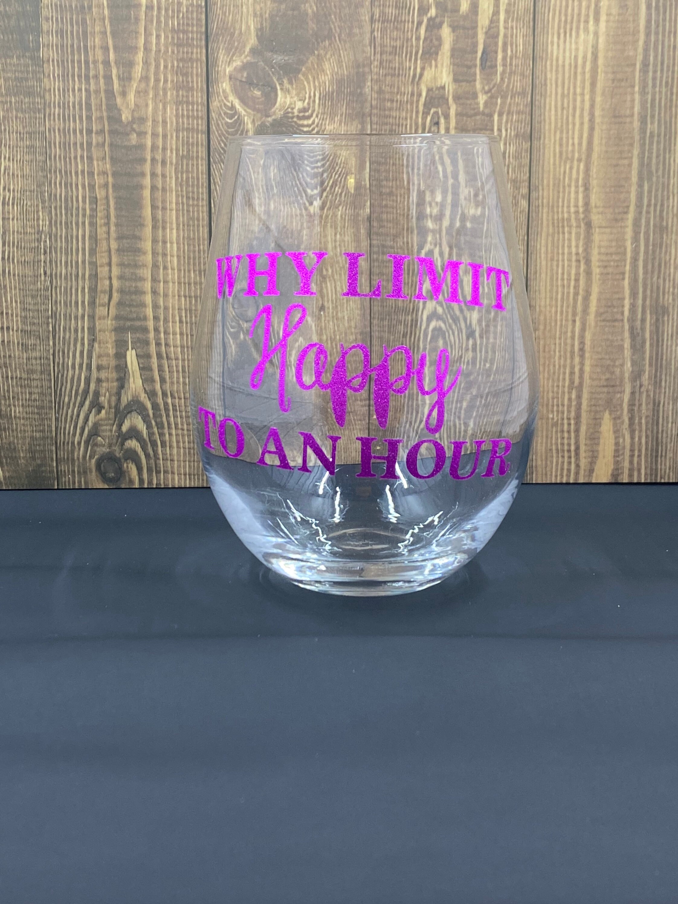 Tipsy Wine Glasses Etsy