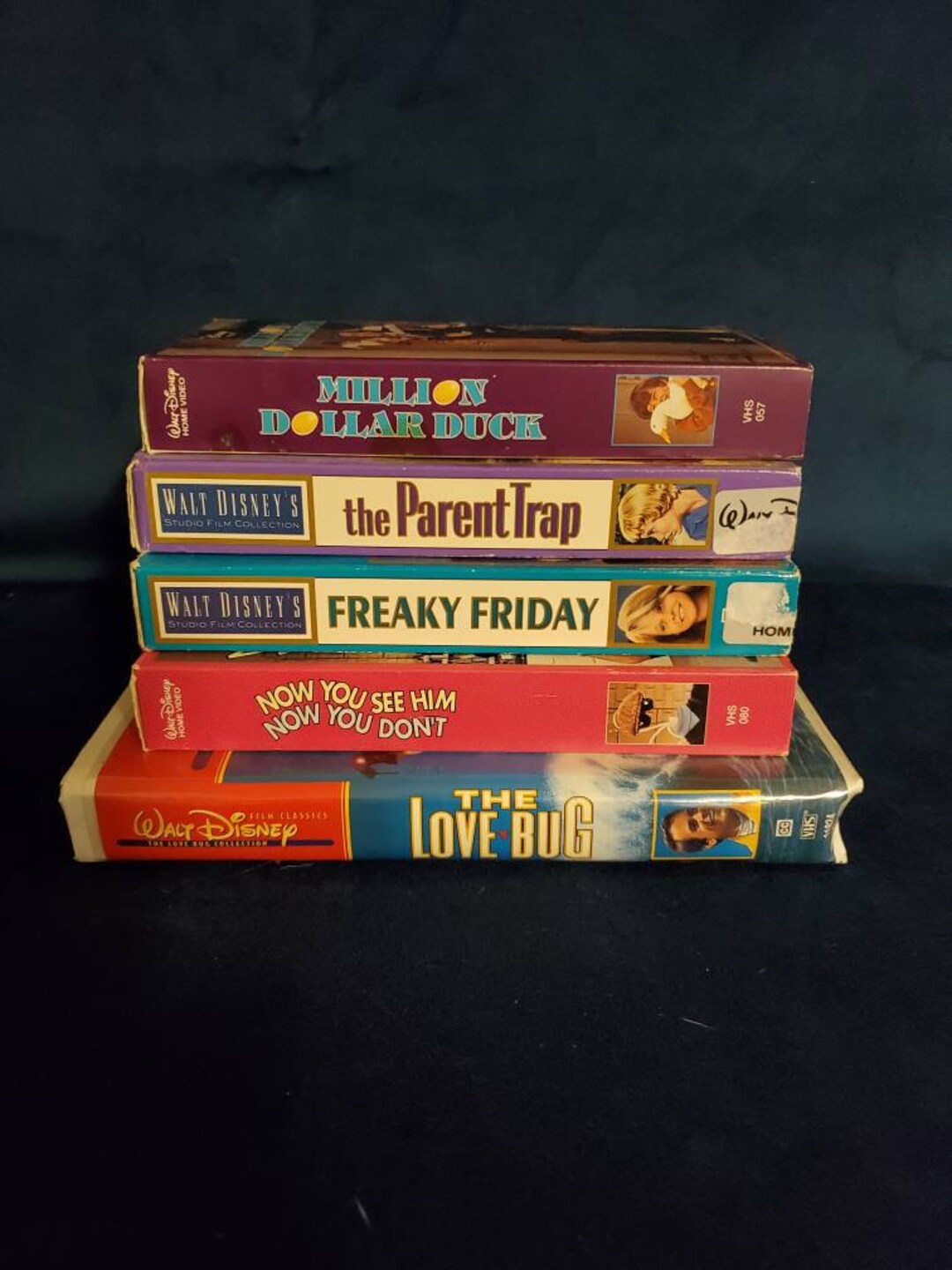 Walt Disney Classics VHS Lot of 5 - Love Bug, Freaky Friday, Parent ...