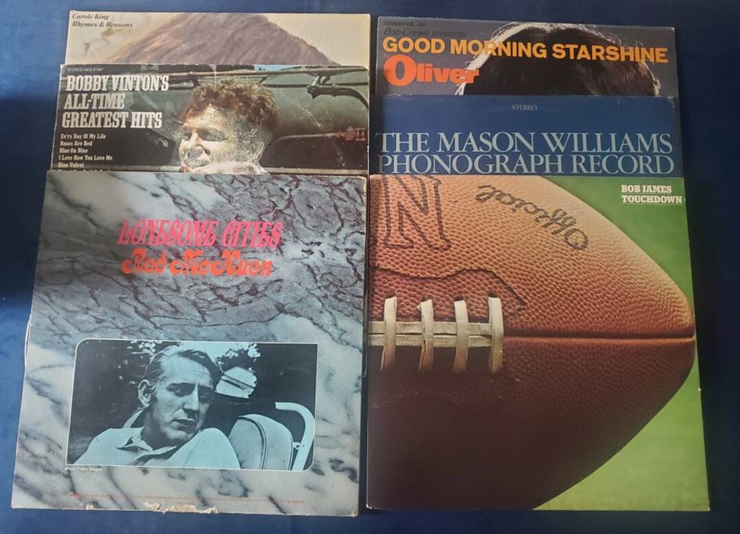 1970s Vinyl Record Album Lot of 6 - Etsy