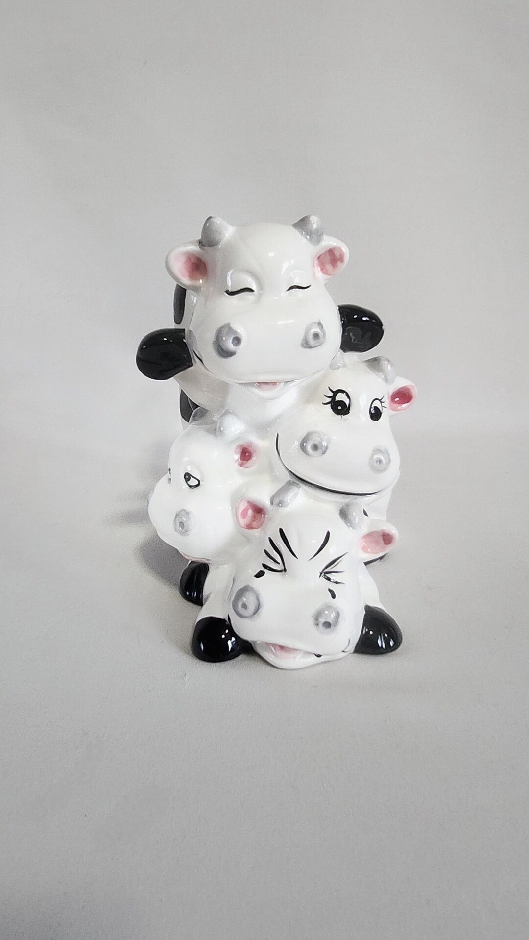 Dairy Cow Coin Bank, Piggy Bank, Vintage, Ceramic, Made in Taiwan - Etsy