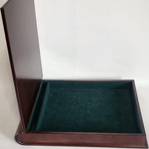 Keepsake Box, the Bombay Company, Mahogany, Memory Box, Brass Hinges ...
