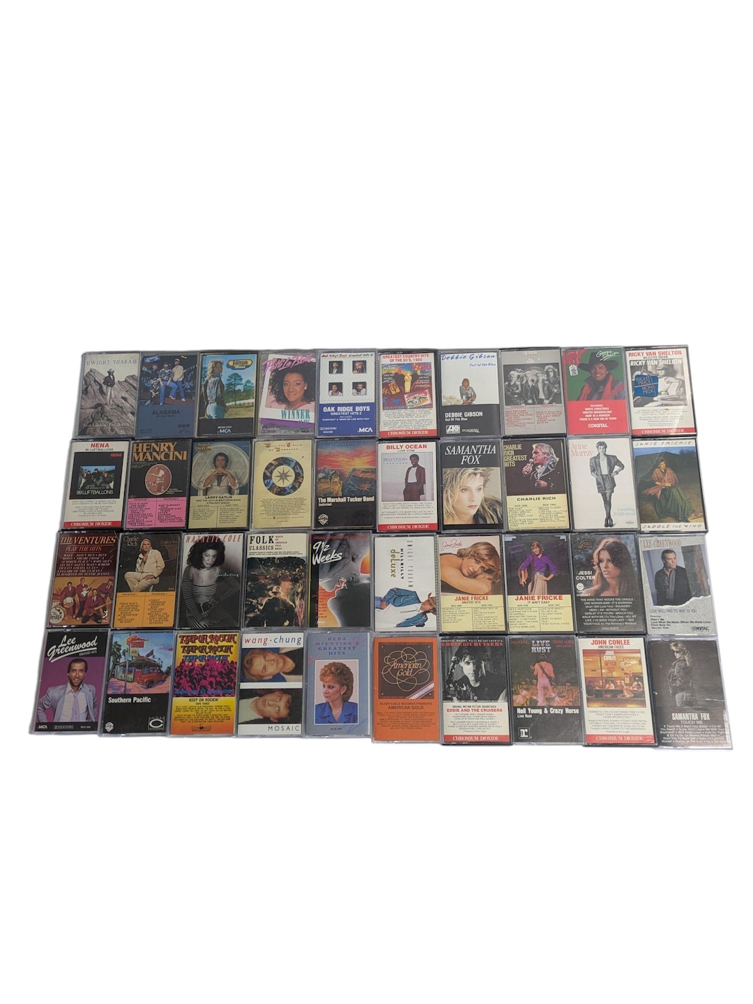 Cassette Tapes, Country, Pop, Folk, Various, Vintage, 70s, 80s, 90s ...