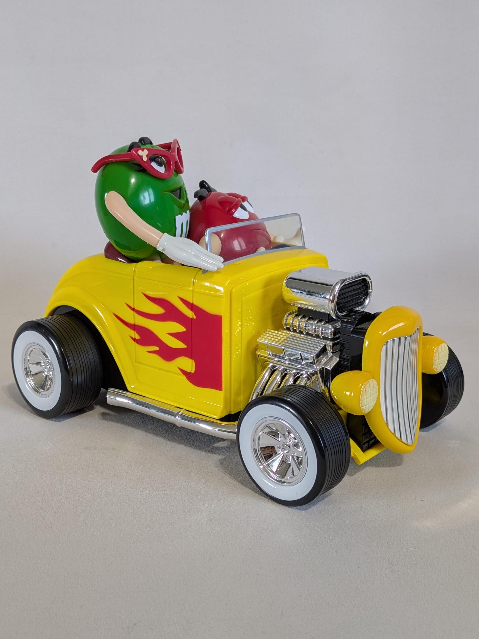 M&M Candy Dispenser, Hot Rod, Rebel Without A Clue, Red, Ms. Green ...
