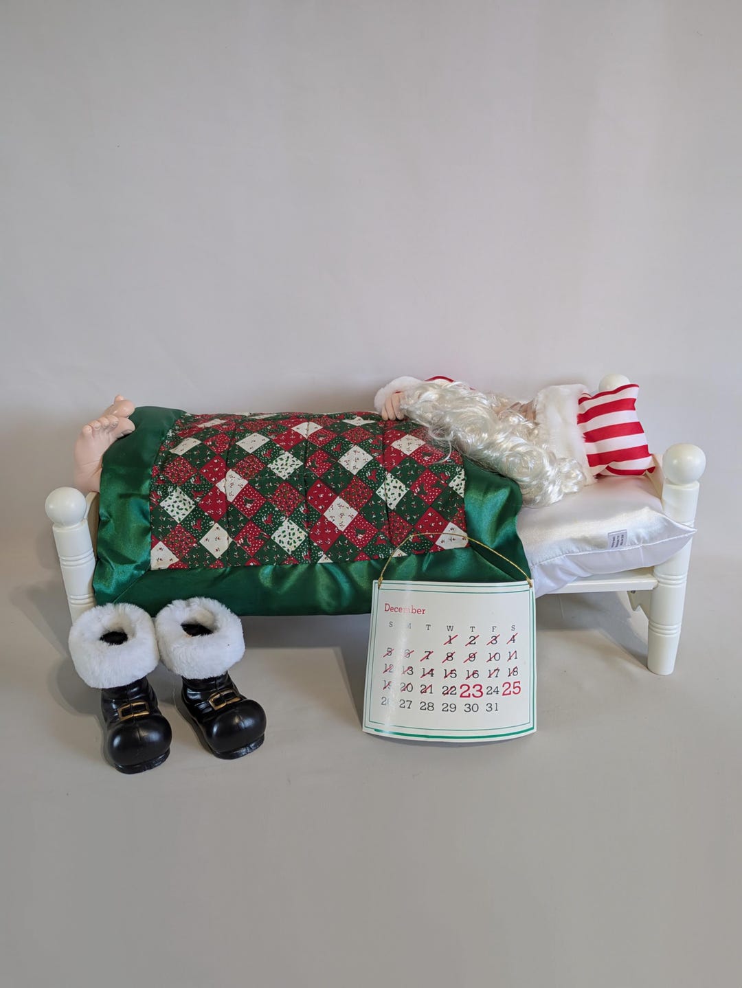 Sleeping Santa, Animated, Snoring, Whistling, Jingle Bells, Breathing ...