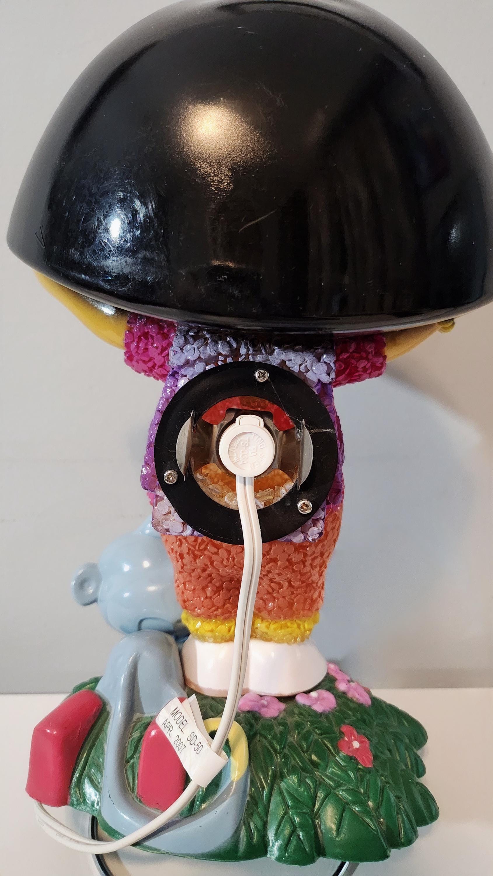 Dora the Explorer Lamp. Vintage, Popcorn Plastic, Night Light, Spring ...