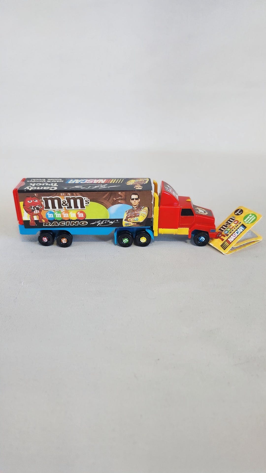 M&M Nascar Semi Trailer, Candy Truck, Kyle Busch, Vintage, Made in ...