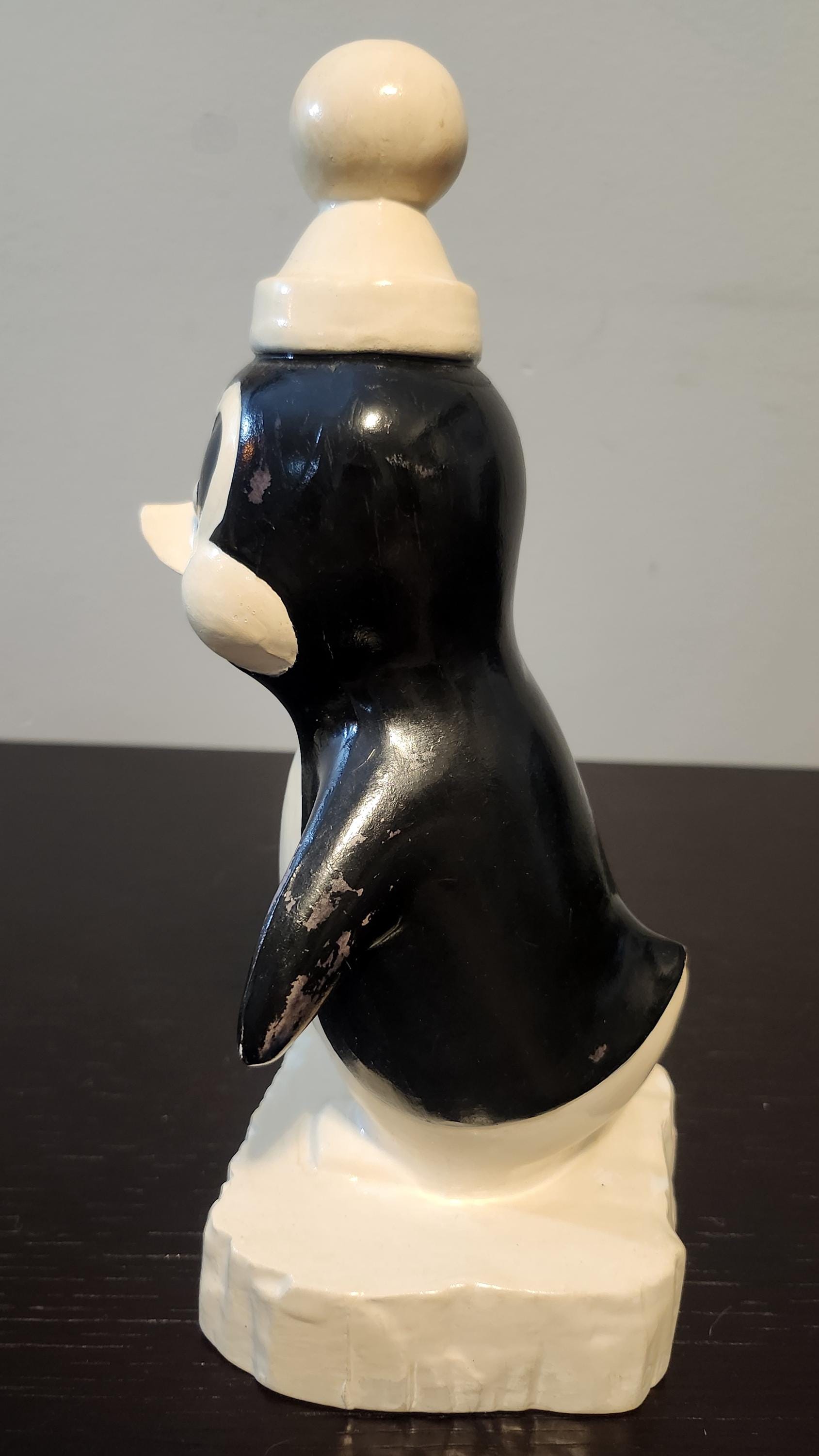 Chilly Willy Penguin Statue, Vintage, 1975, Ceramic, Walter Lantz - Etsy