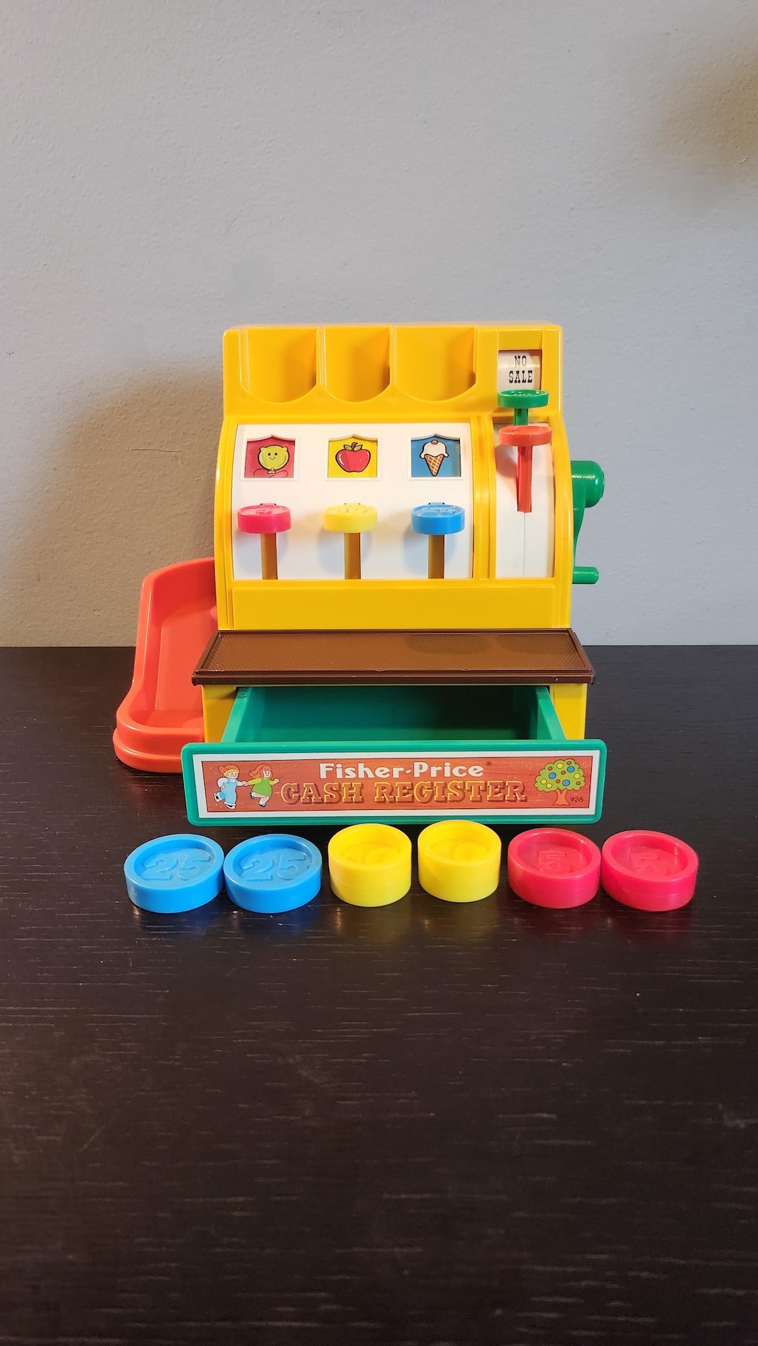 Fisher-price Cash Register. Vintage, 1970s,made in U.S.A - Etsy