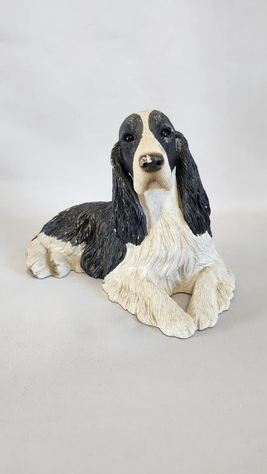 Sandicast, English Springer Spaniel Sculpture, Vintage, 1987 ...