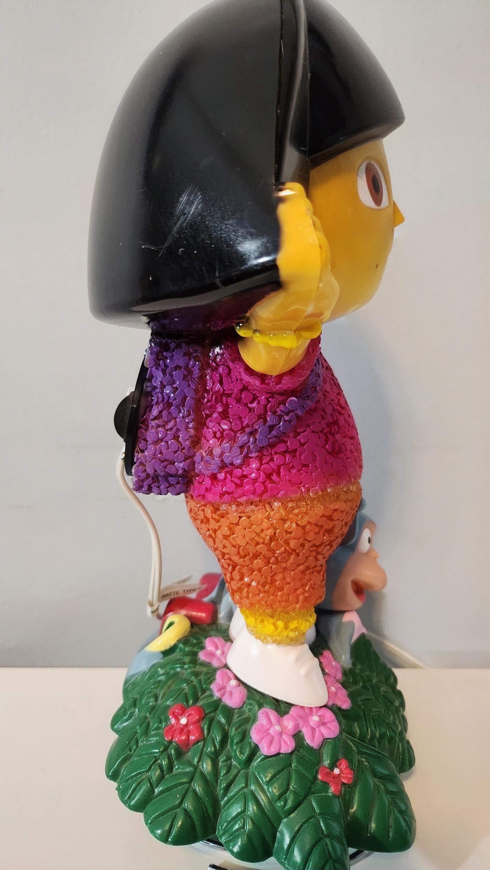 Dora the Explorer Lamp. Vintage, Popcorn Plastic, Night Light, Spring ...
