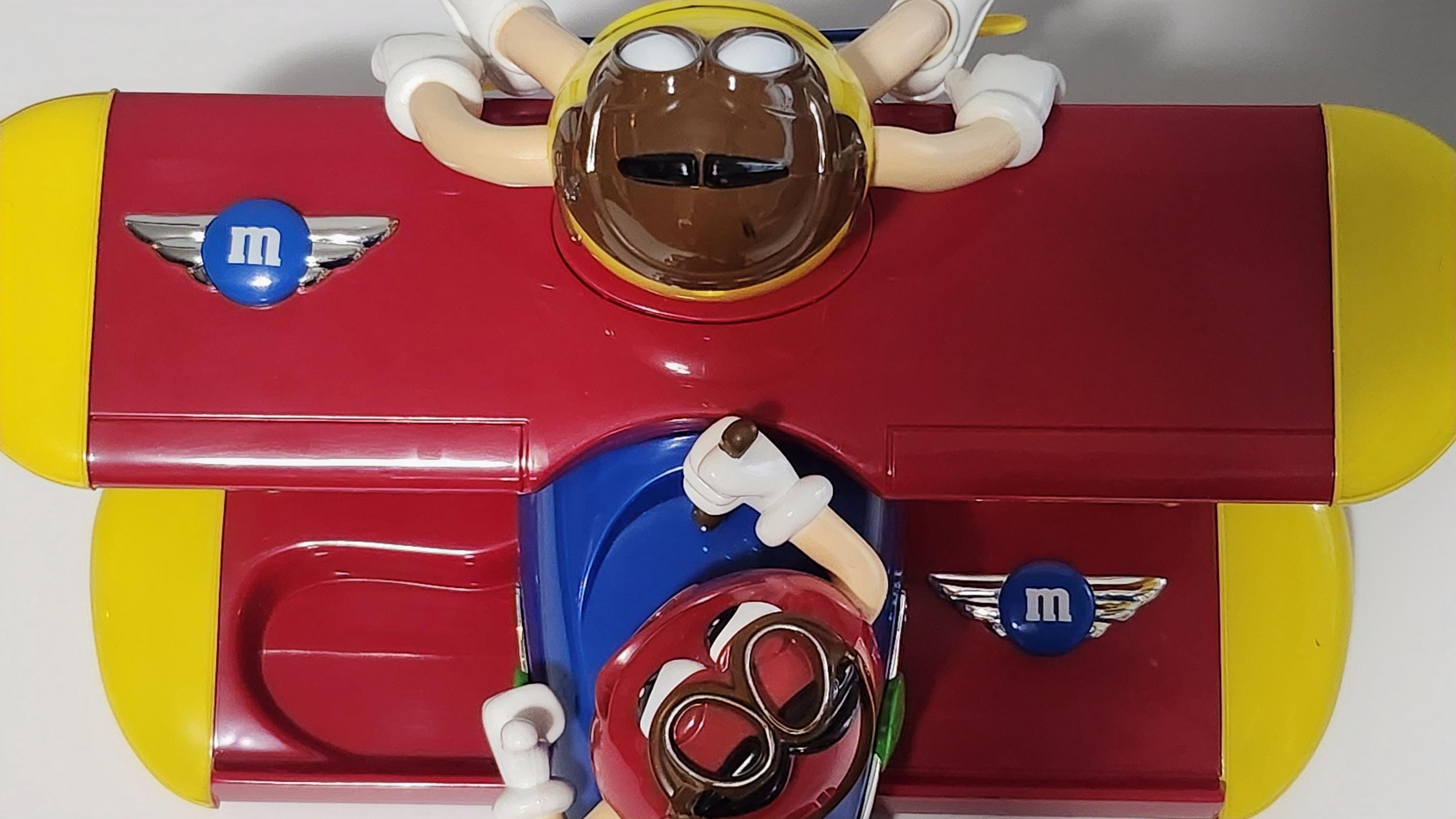 M&M Biplane Airplane Candy Dispenser, Barnstorming Dispenser, Novelty ...