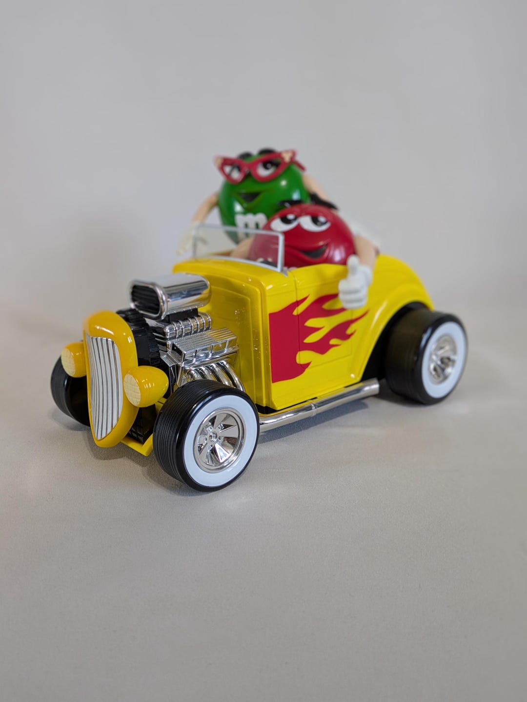 M&M Candy Dispenser, Hot Rod, Rebel Without A Clue, Red, Ms. Green ...