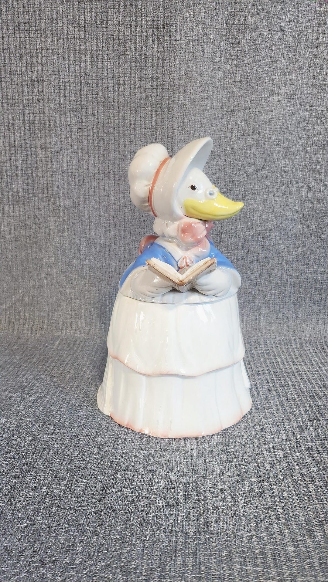 Mother Goose Cookie Jar, Fitz and Floyd, Collectible, Vintage, 1981 - Etsy