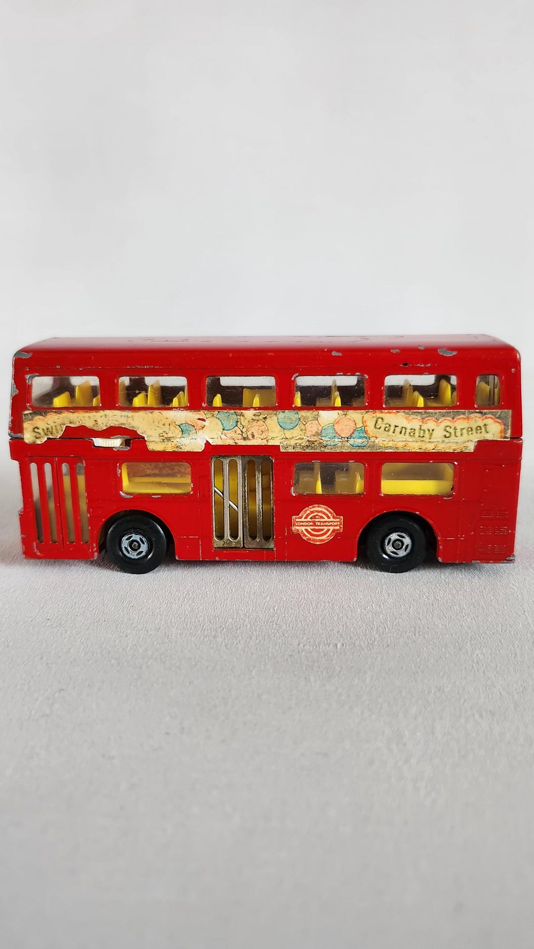 Matchbox Double Decker Bus, Super Kings, the Londoner, Lesney Products ...