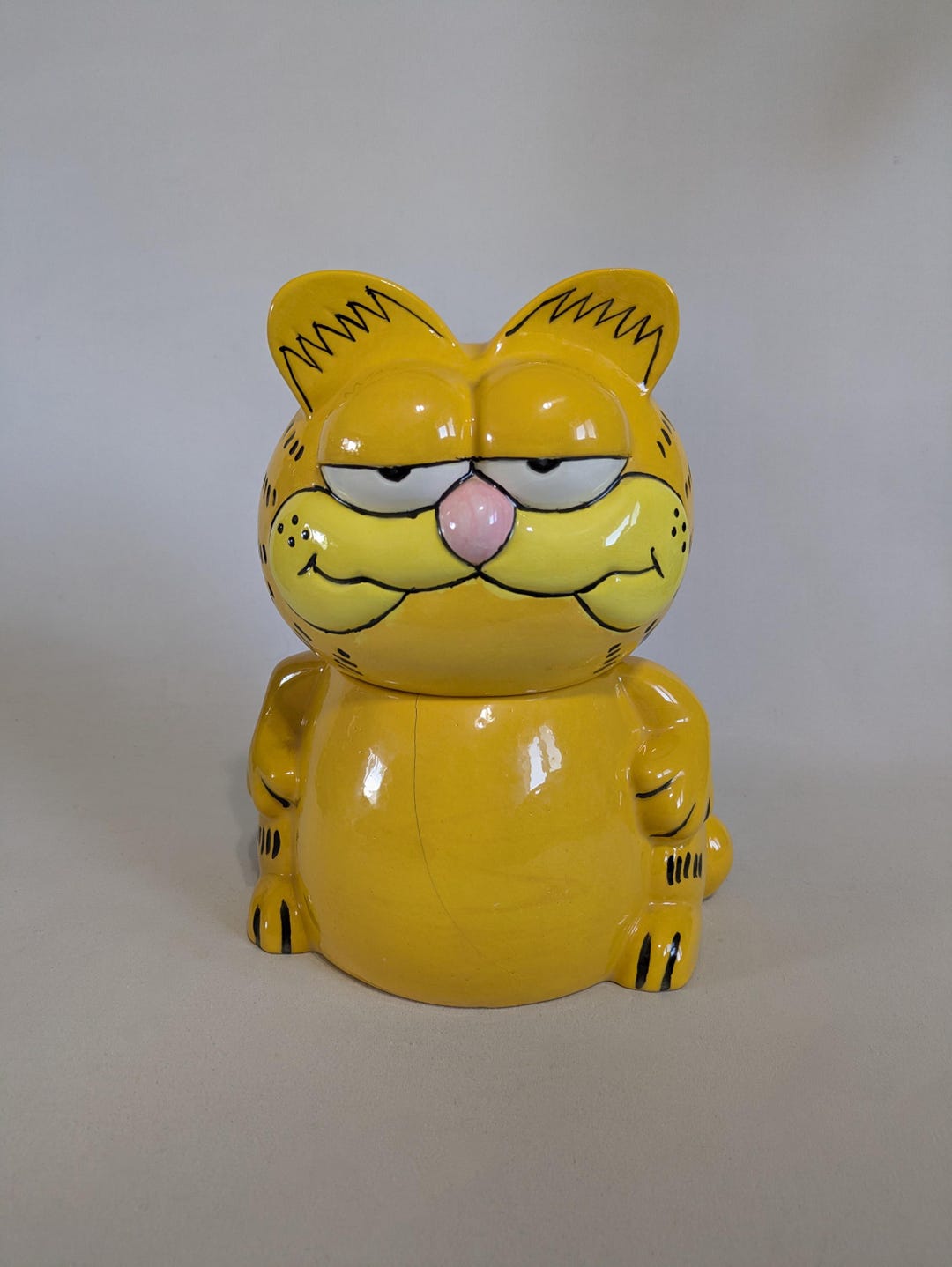 Garfield Cookie Jar, Grumpy Cat, Cartoon Cat, Nostalgic, Iconic ...