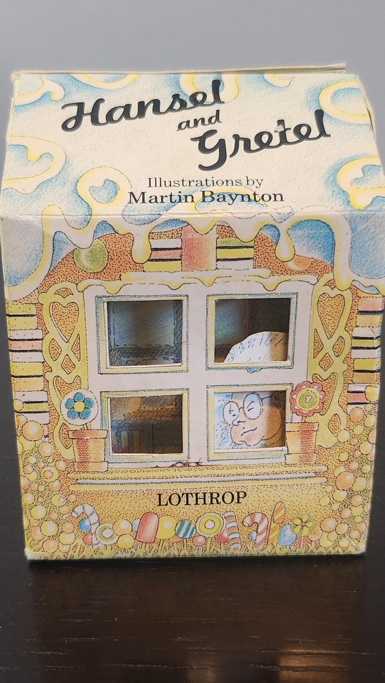 Fairytale House Fold-out Story. Hansel and Gretel, Vintage, 1982, 3D ...