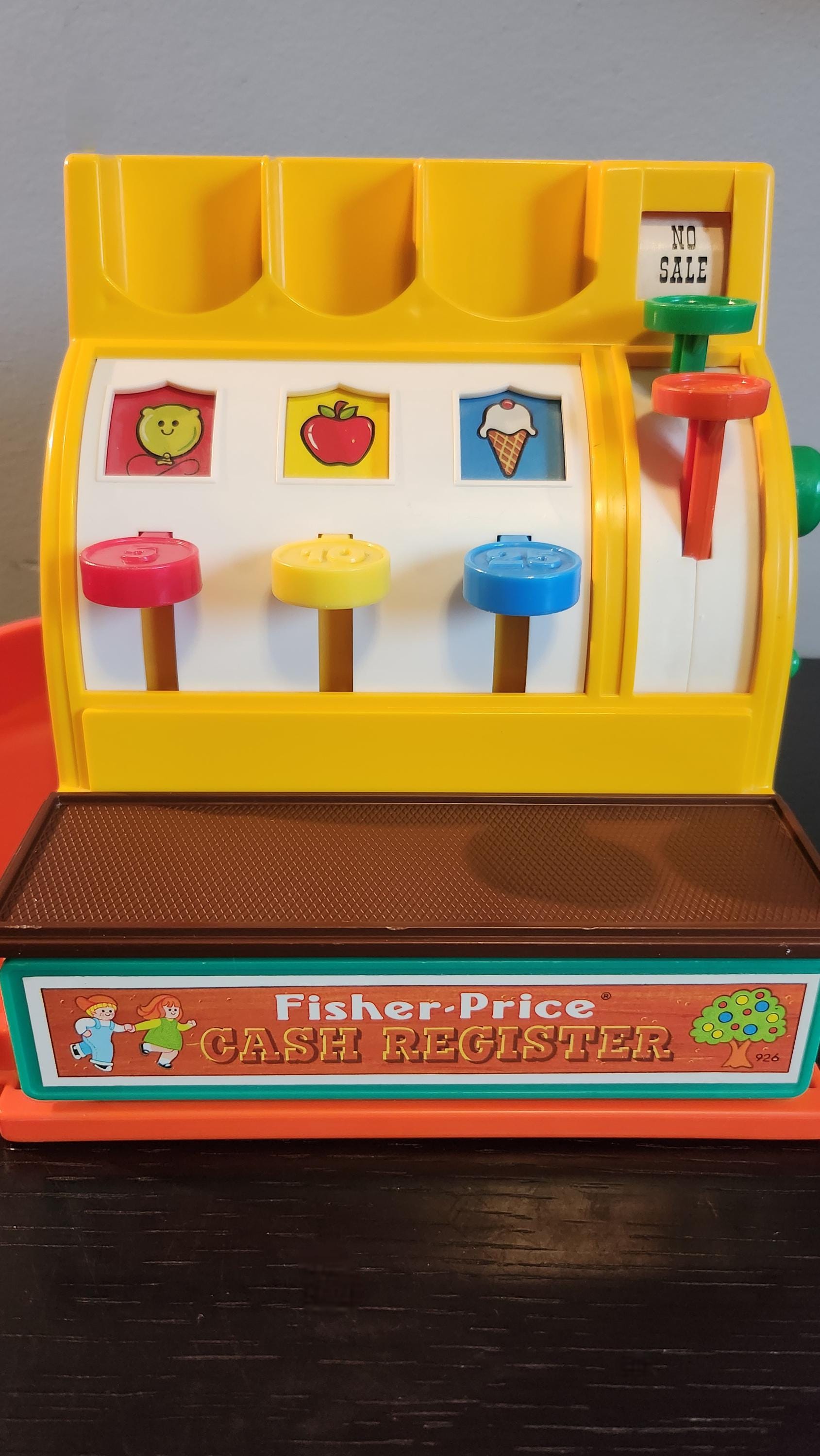 Fisher-price Cash Register. Vintage, 1970s,made in U.S.A - Etsy