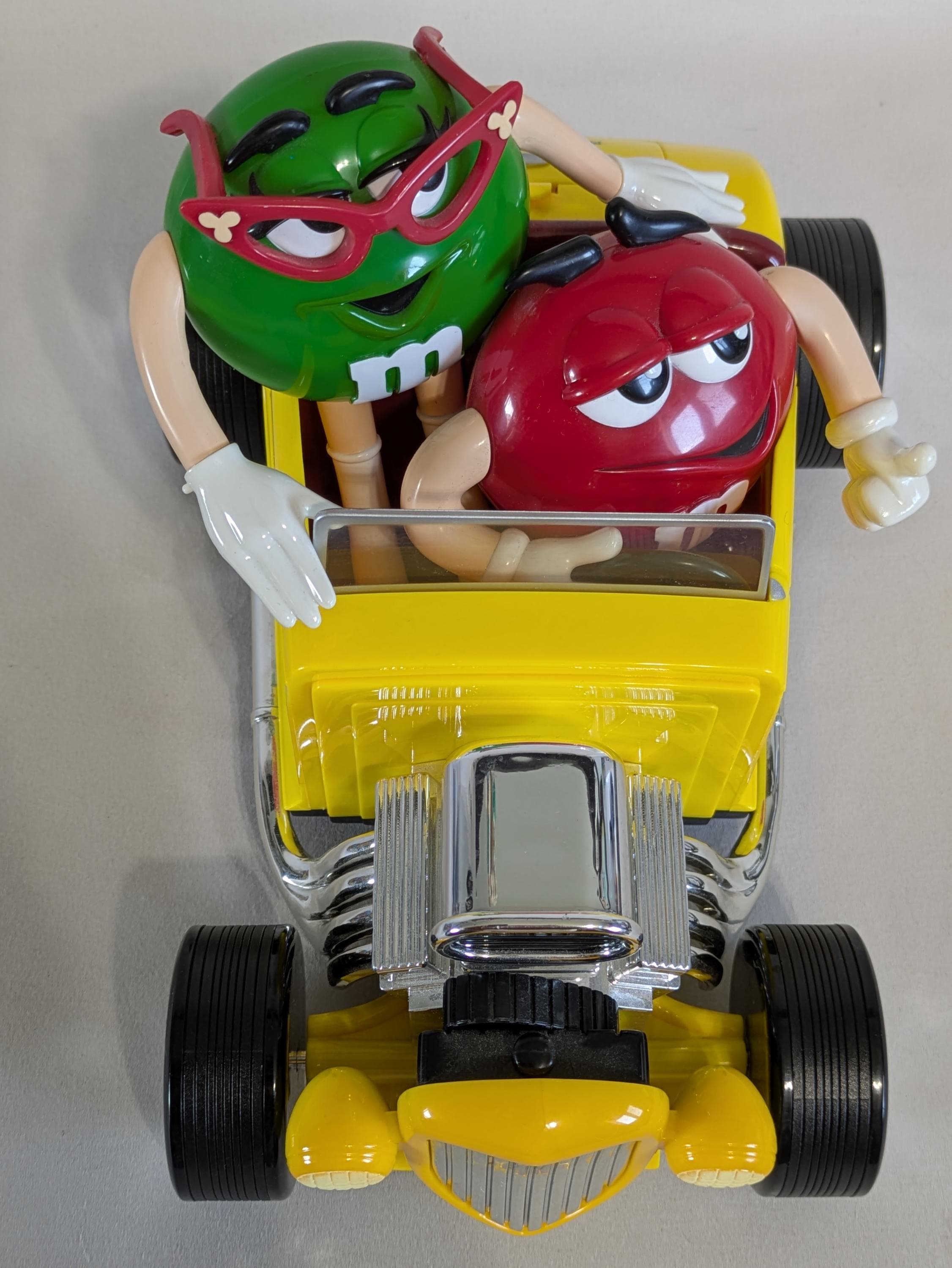 M&M Candy Dispenser, Hot Rod, Rebel Without A Clue, Red, Ms. Green ...