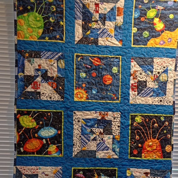 Space Quilt - Etsy