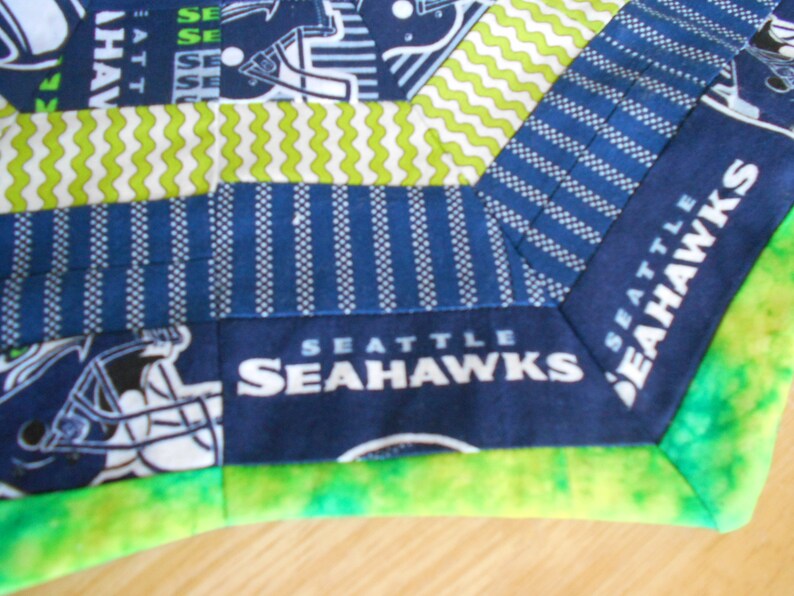 Seattle Seahawks Tree Skirt: 22" Football Sports Theme - Etsy