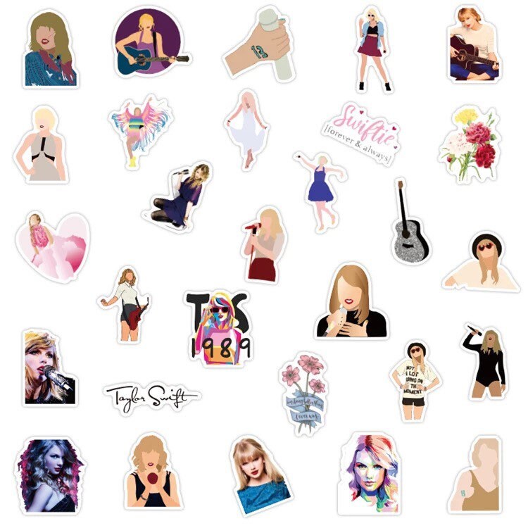 Taylor Swift Sticker Pack / pegatinas para portátiles | Etsy