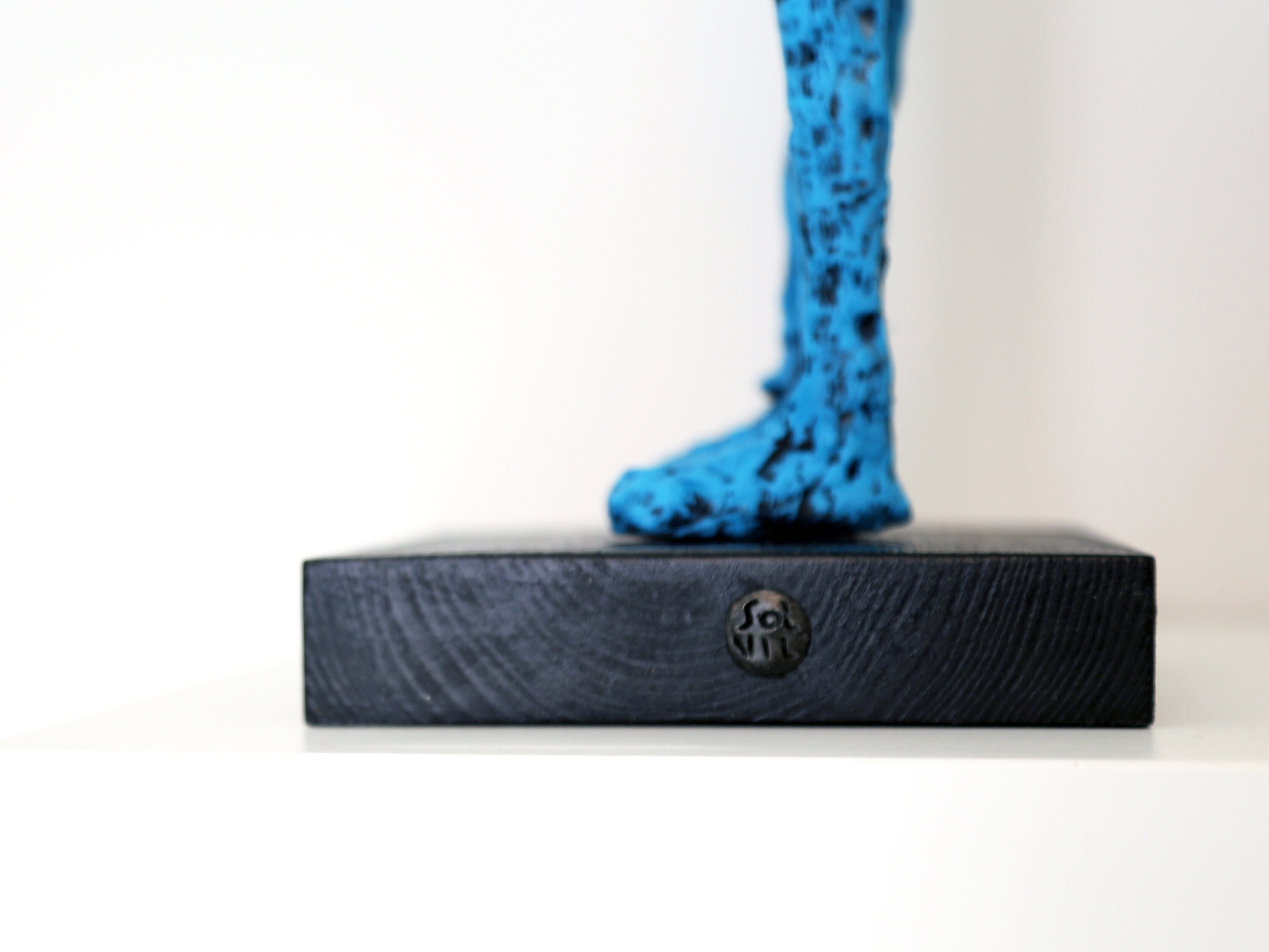 STANDING MAN, Sculpture, Original Art, Art Loversresin Figure, Man ...