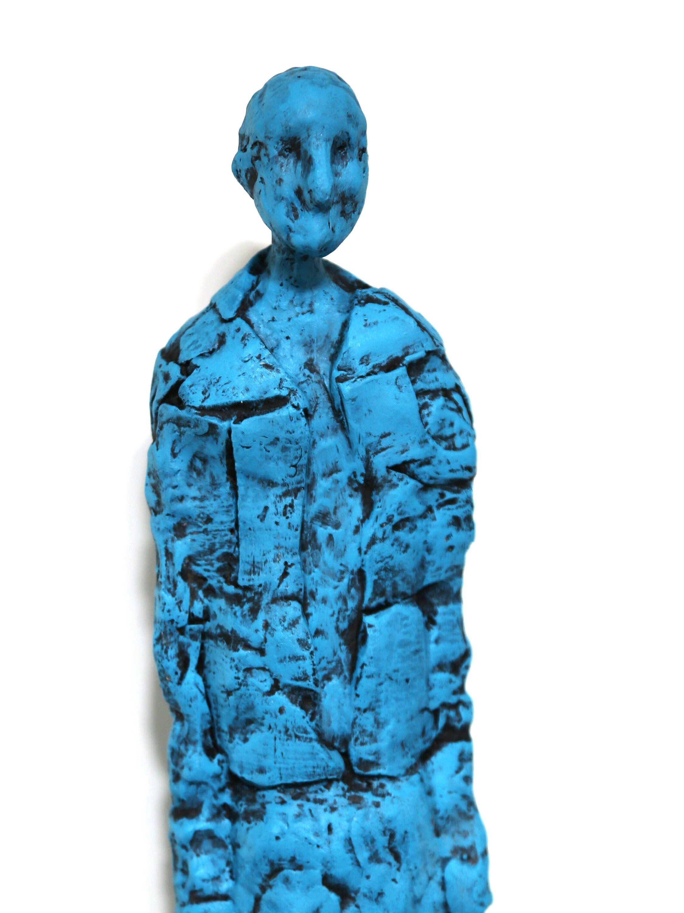 STANDING MAN, Sculpture, Original Art, Art Loversresin Figure, Man ...