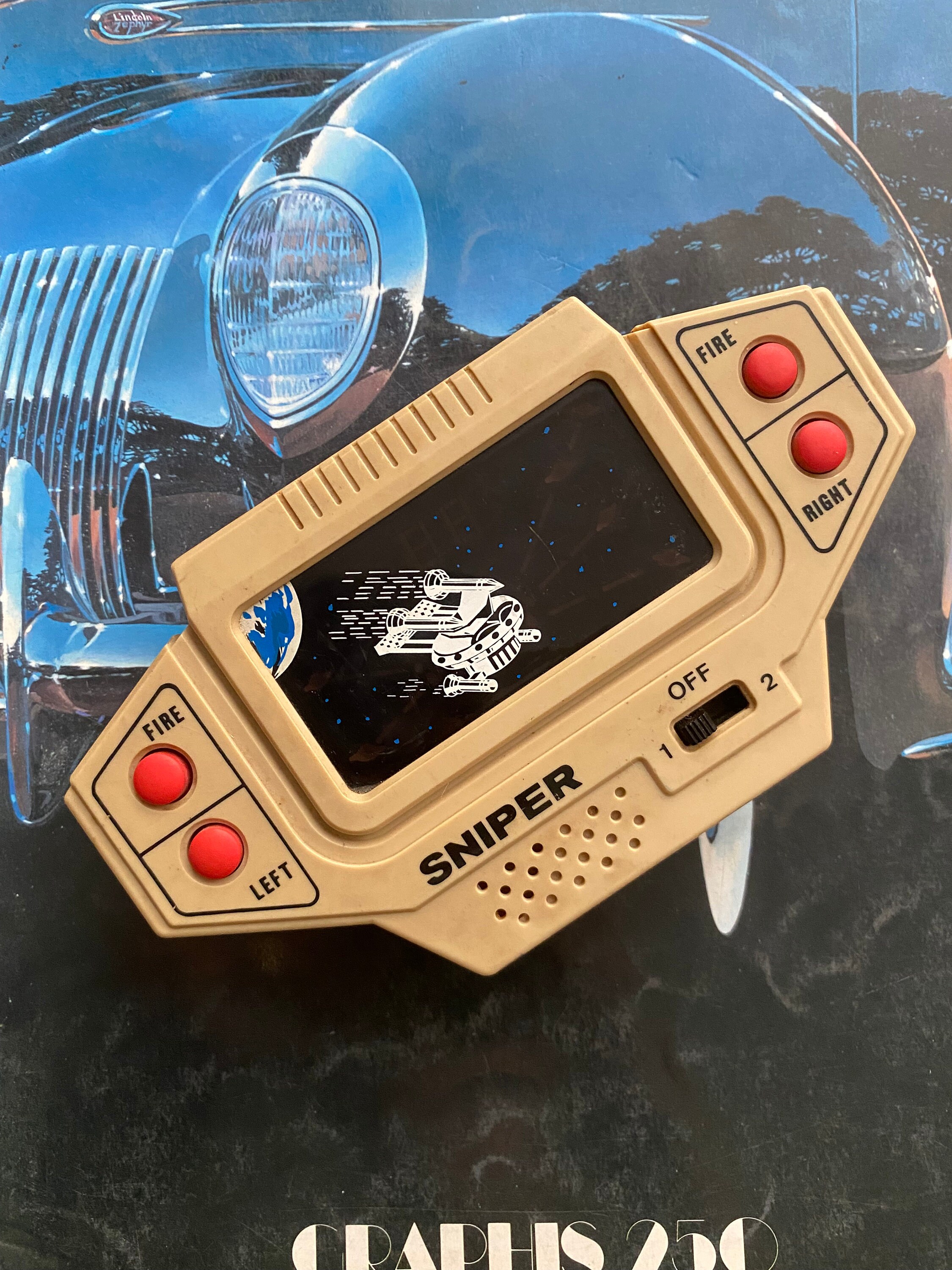 Rare Vintage 1970s Handheld Game/ Cream-vintage Electronic Games - Etsy