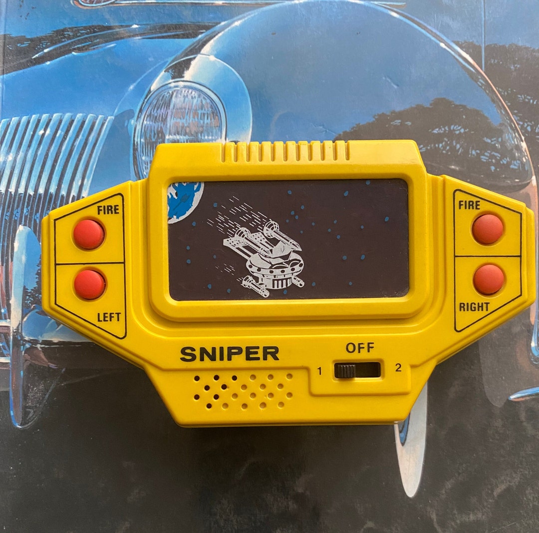 Rare Vintage 1970s Handheld Game/ Yellow-vintage Electronic Game - Etsy