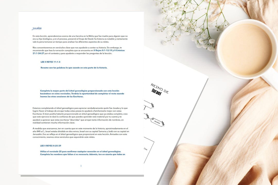 Josaba | Princesa Héroe | Estudio Biblico Para Mujeres - Etsy