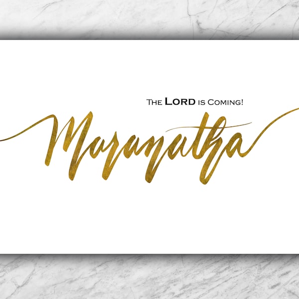 Maranatha - Etsy