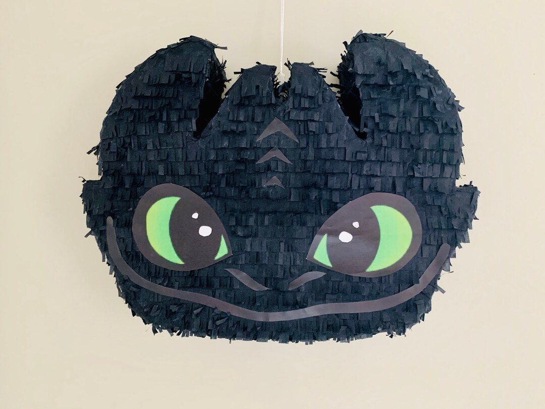 Handmade Toothless Dragon Piñata - Etsy