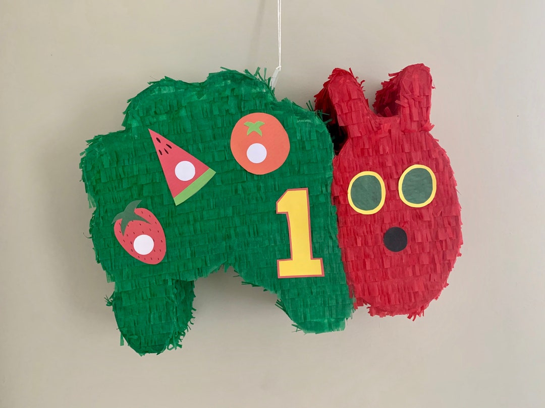 Handmade Very Hungry Caterpillar Pinata - Etsy