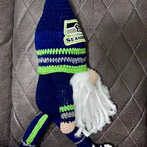 NFL Seattle Seahawks Crocheted Football Gnome - Etsy