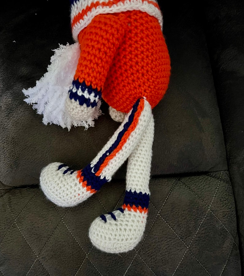 NFL Denver Broncos Crocheted Gnome - Etsy