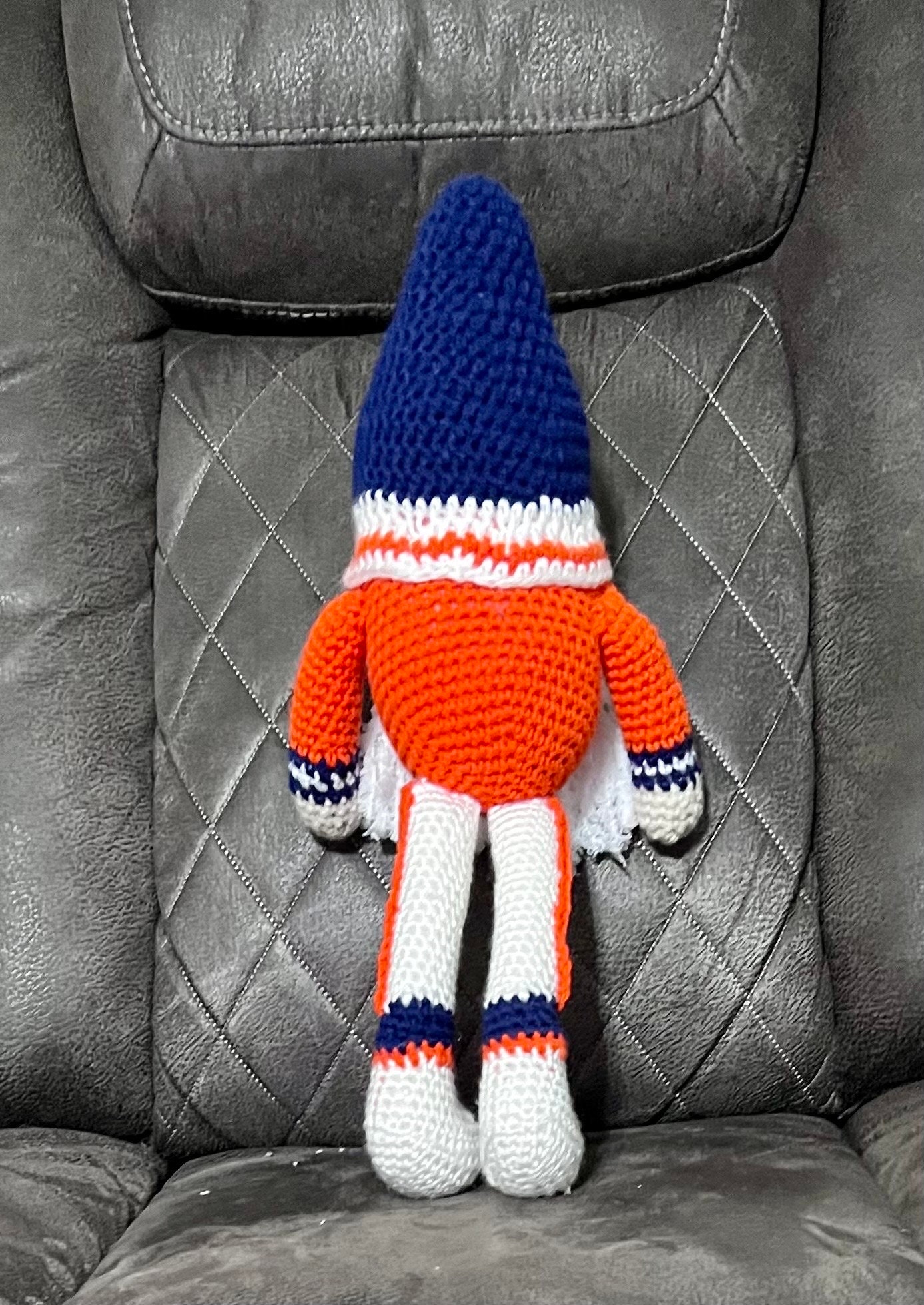 NFL Denver Broncos Crocheted Gnome - Etsy