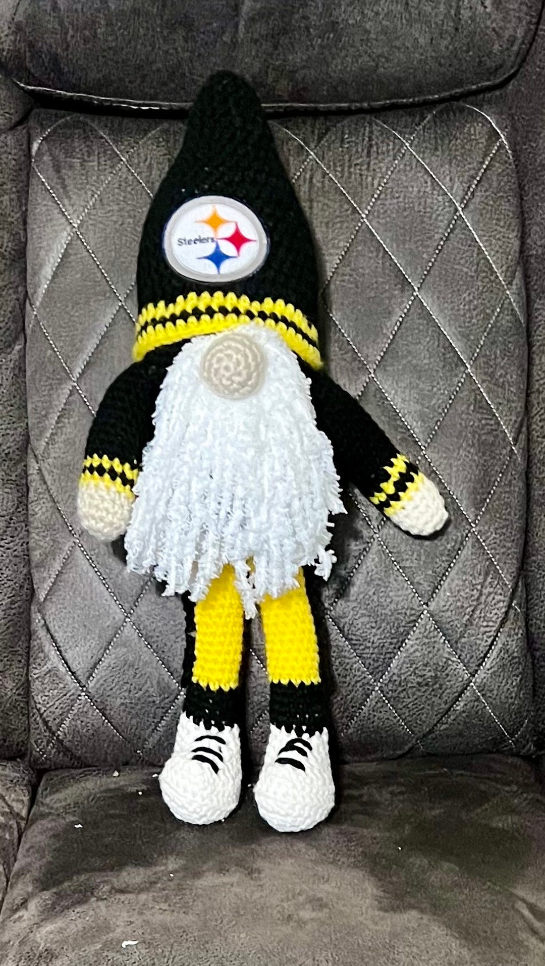 NFL Pittsburgh Steelers Crocheted Gnome - Etsy