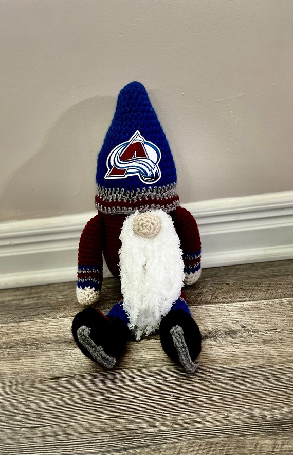 Colorado Avalanche Crocheted Gnome 2022 Stanley Cup Champions - Etsy