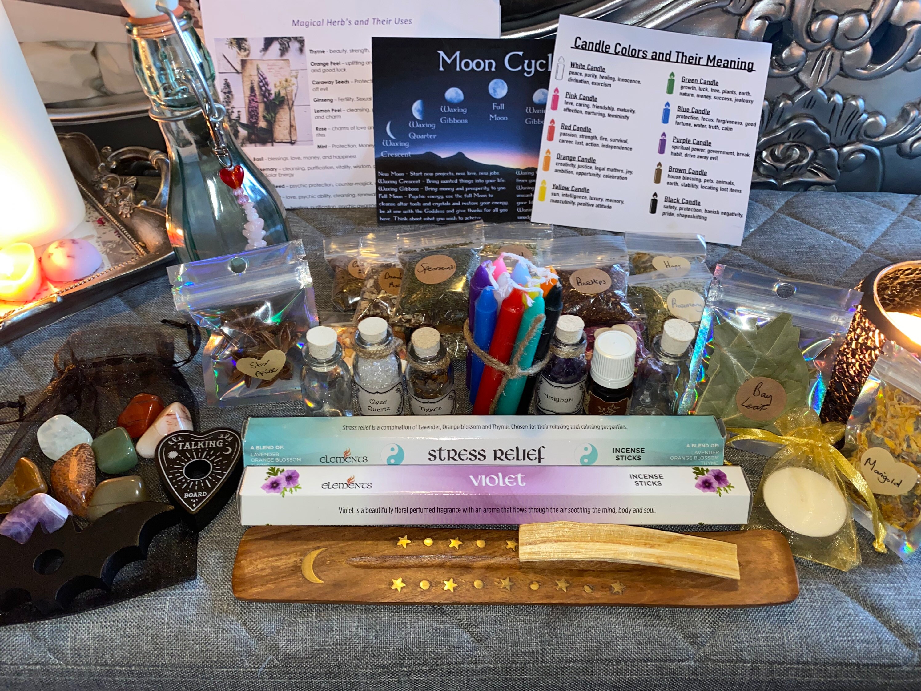 Witch Starter Kit Chest Large Witchcraft Wiccan Pagan | Etsy