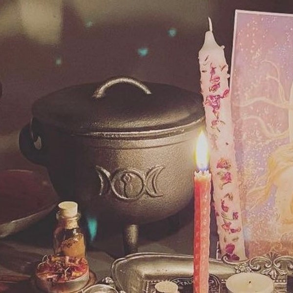Cast Iron Cauldron - Etsy