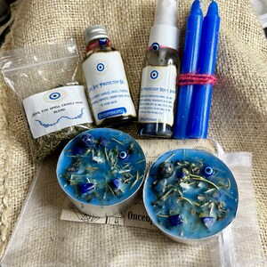 Evil Eye Protection Spell Casting Kit Spells Magic Witchcraft Wicca ...