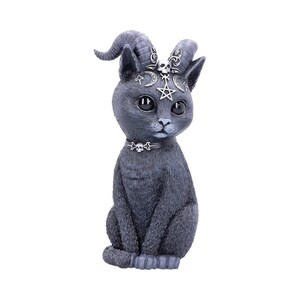 Large Pawzuph Horned Occult Cat Figurine 26.5cm Large Occult - Etsy UK