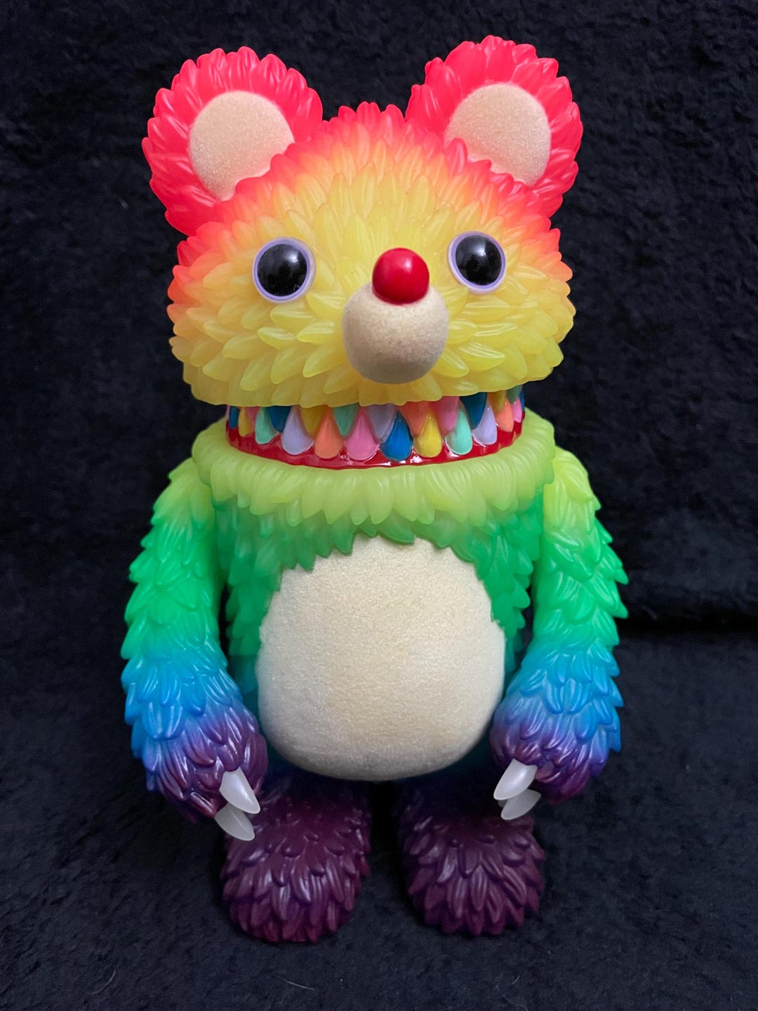 Rainbow Muckey Meets Fluffy Instinctoy Toy - Etsy