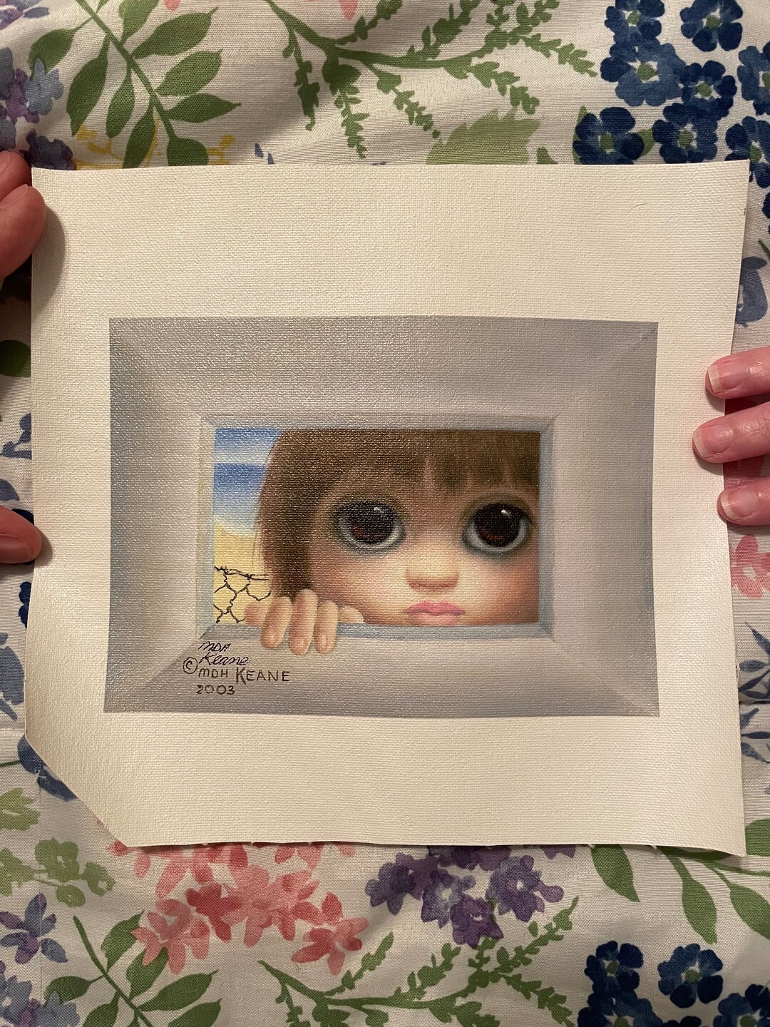Margaret Keane Big Eyes Giclee Art Print signed - Etsy